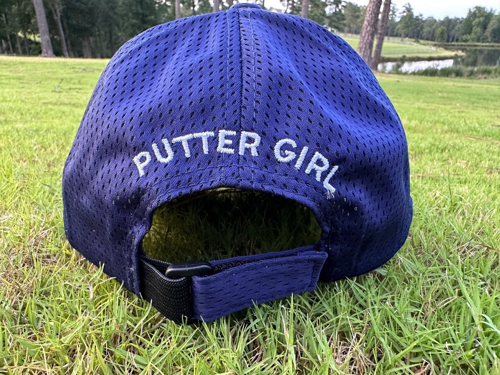 The Putter Girl Putting Cap